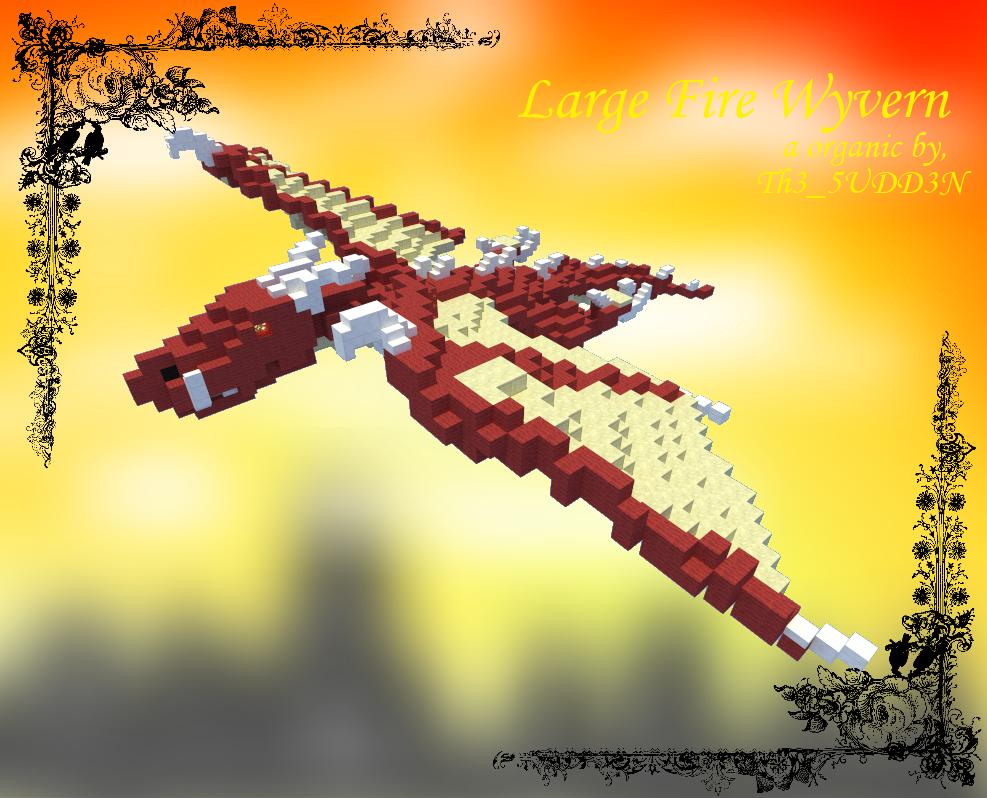 Medium sized Wyvern [second organic] Minecraft Project