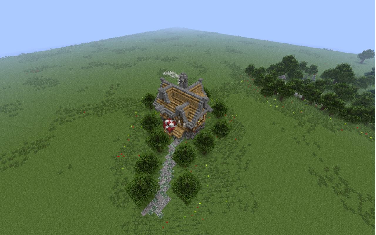 Experimenting with Default! Minecraft Map