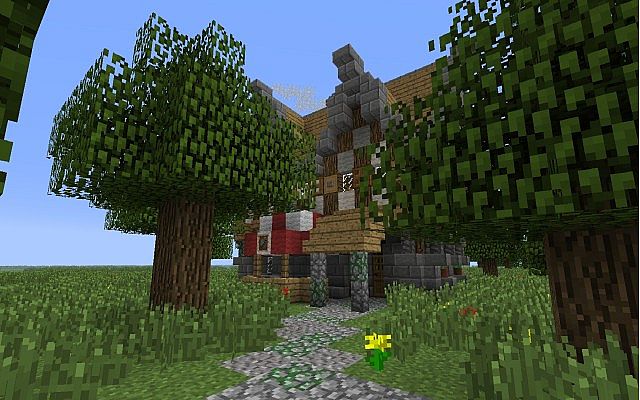 Experimenting with Default! Minecraft Map