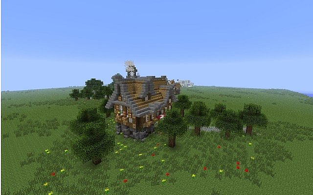 Experimenting with Default! Minecraft Map