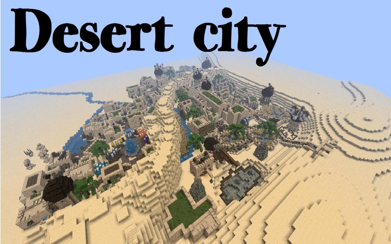 Desert City Minecraft Map