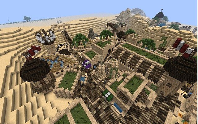 Desert City Minecraft Map