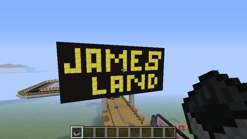 Jamesland Amusement Park Minecraft Map