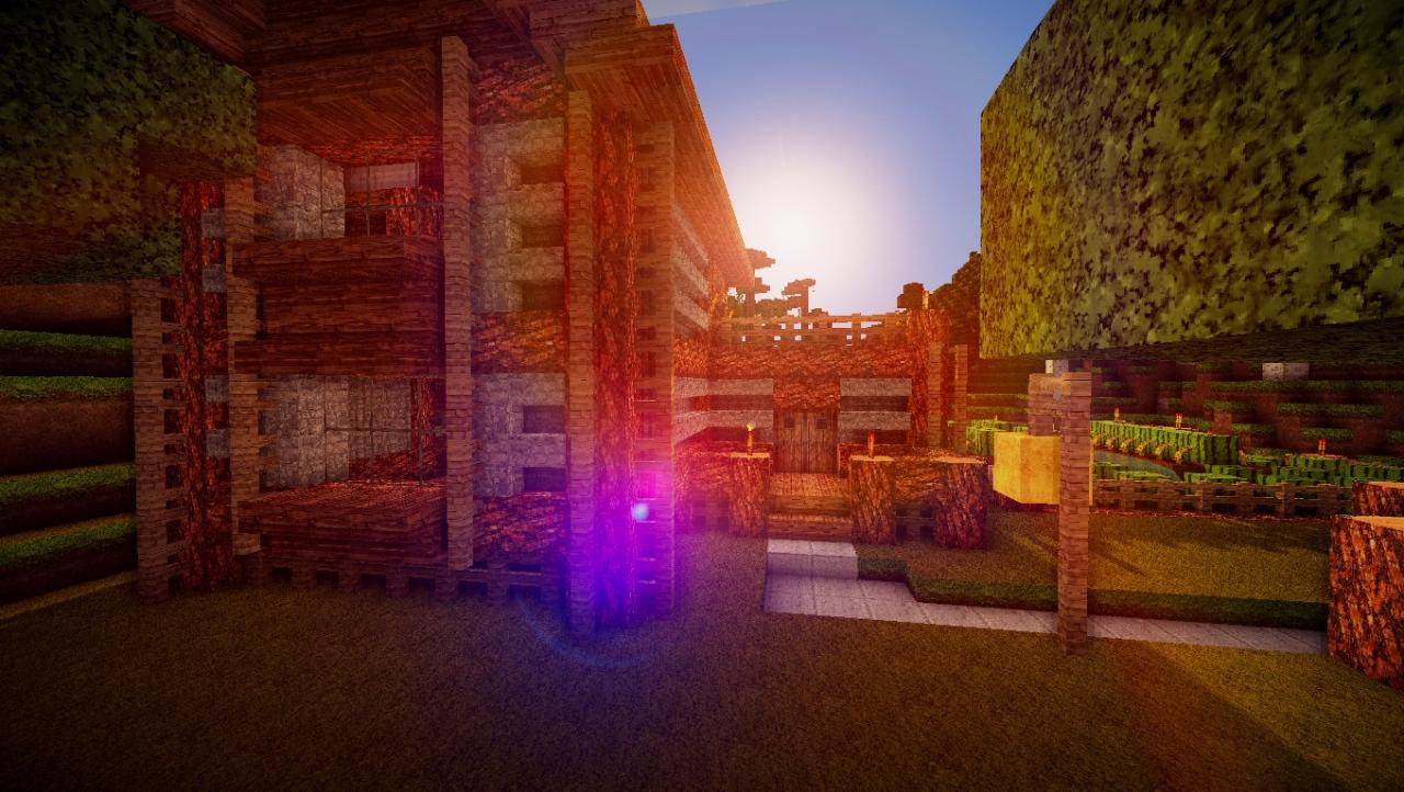 Nerf's Midevil Village Minecraft Map