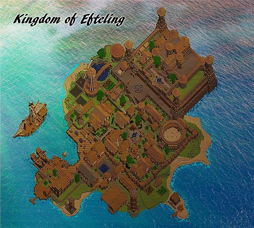Medieval kingdom of Twitchy - Part I Minecraft Map