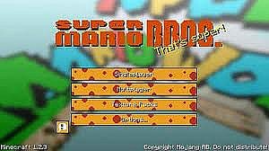 Super Mario Minecraft Bros. 2 Minecraft Map