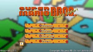 Super Mario Minecraft Bros. 2 Minecraft Map