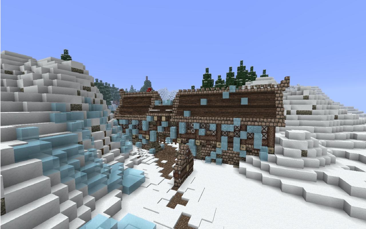 'Aldsnow' A nordic Village Minecraft Map