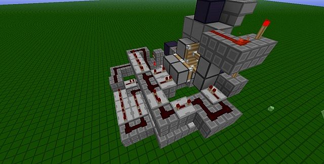 Overly Complicated Workbench Storage System Minecraft Map