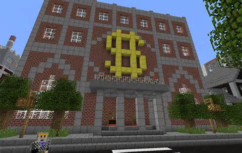 bank of minecraft Minecraft Map