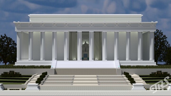 The Lincoln Memorial | Visionary Creative Minecraft Map