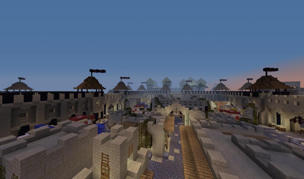 Truniz, Desert Capital Minecraft Map