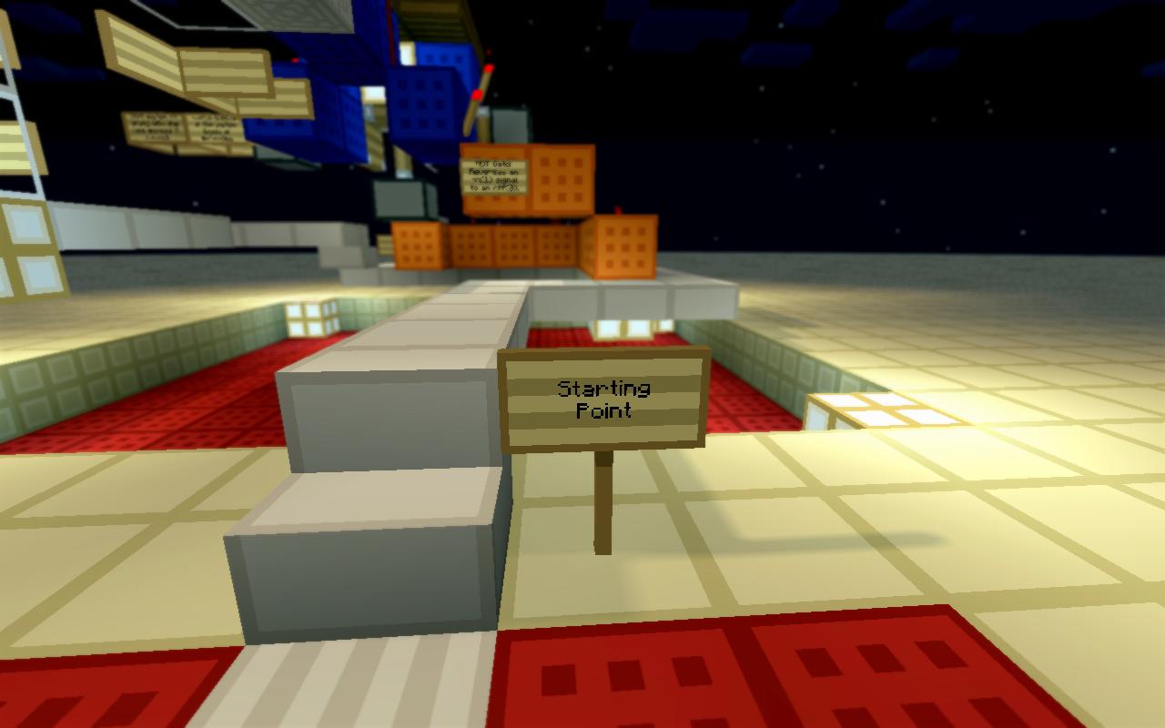 Redstone Block Switcher Explanation (World Save) Minecraft Map