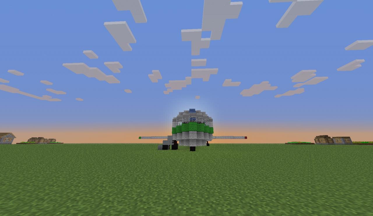 Custom plane Minecraft Map