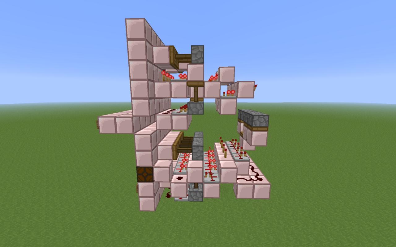 Programable Combination lock Minecraft Map