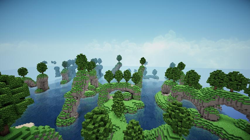 Hidden Caribbean islands Minecraft Map