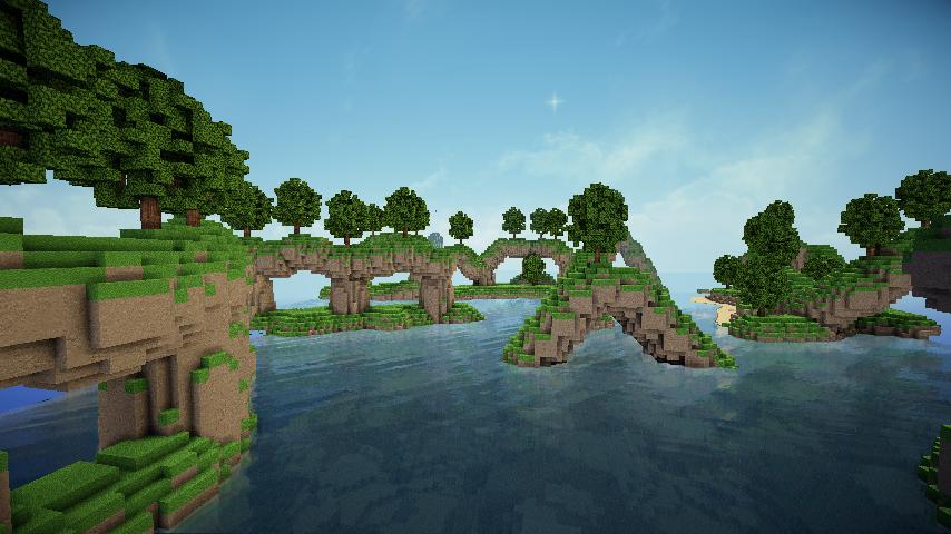 Hidden Caribbean islands Minecraft Map