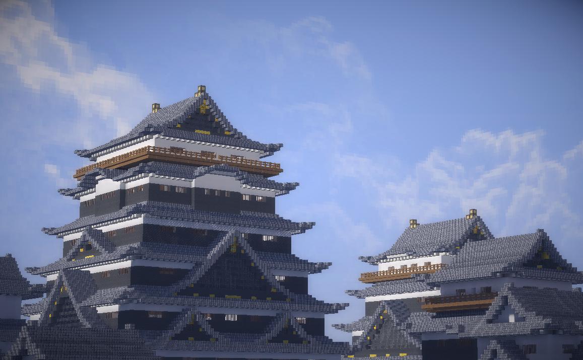 Japanese style Castle Minecraft Map