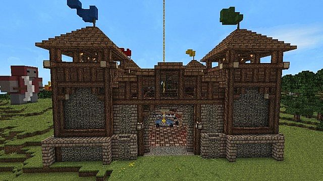 mała forteca /small fortress Minecraft Map