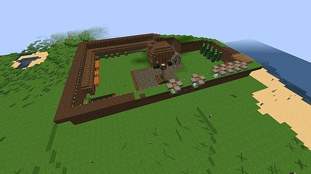 Beginner's Fort Minecraft Map