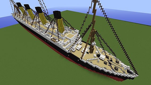 Titanic - Full Scale Minecraft Map
