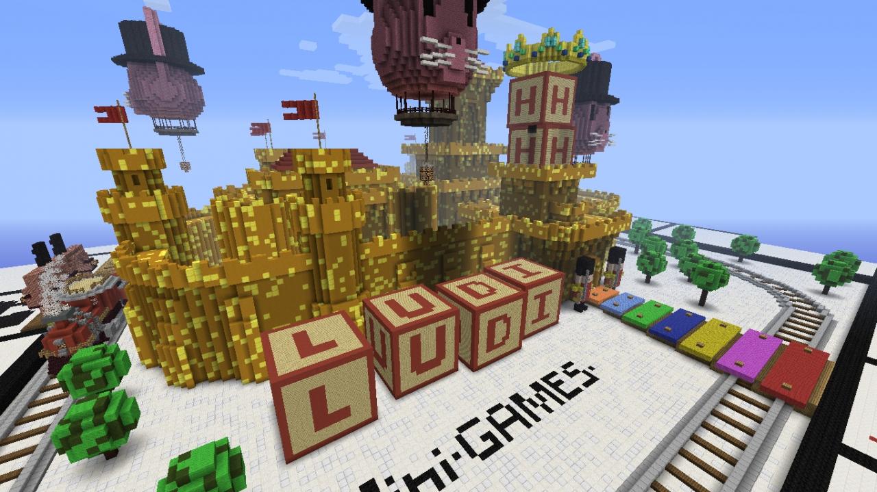 Ludibrium Castle: Mini-Games Lobby Minecraft Map