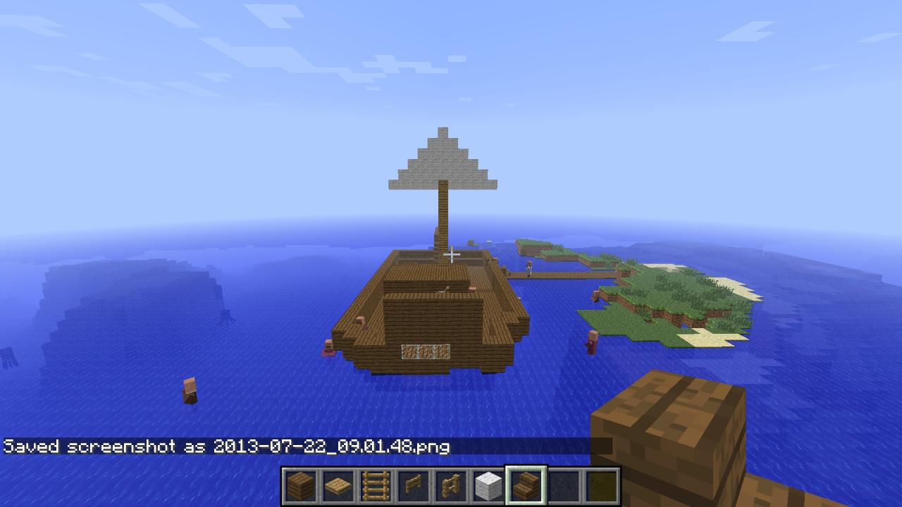 The old ship Minecraft Map