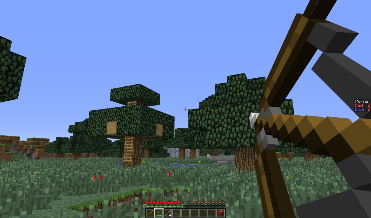 Minecraft CTF: Nature battle [VANILLA] Minecraft Map