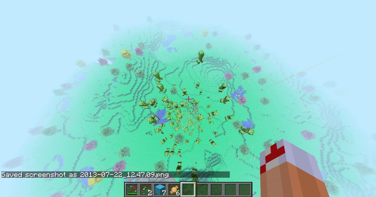 RAINING CREEPERS? Minecraft Map