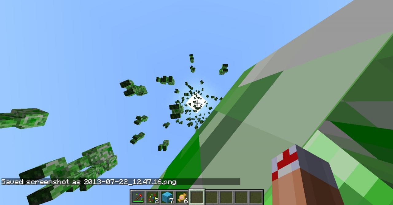 RAINING CREEPERS? Minecraft Map
