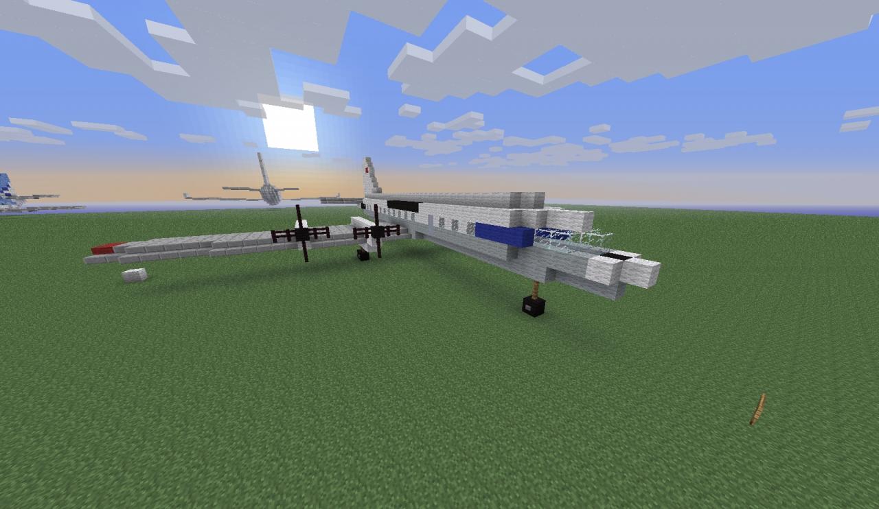 Ilyushin IL-18 Minecraft Map