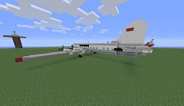 Ilyushin IL-18 Minecraft Map
