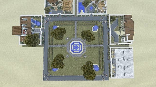 Minecraft Modern Village Minecraft Map