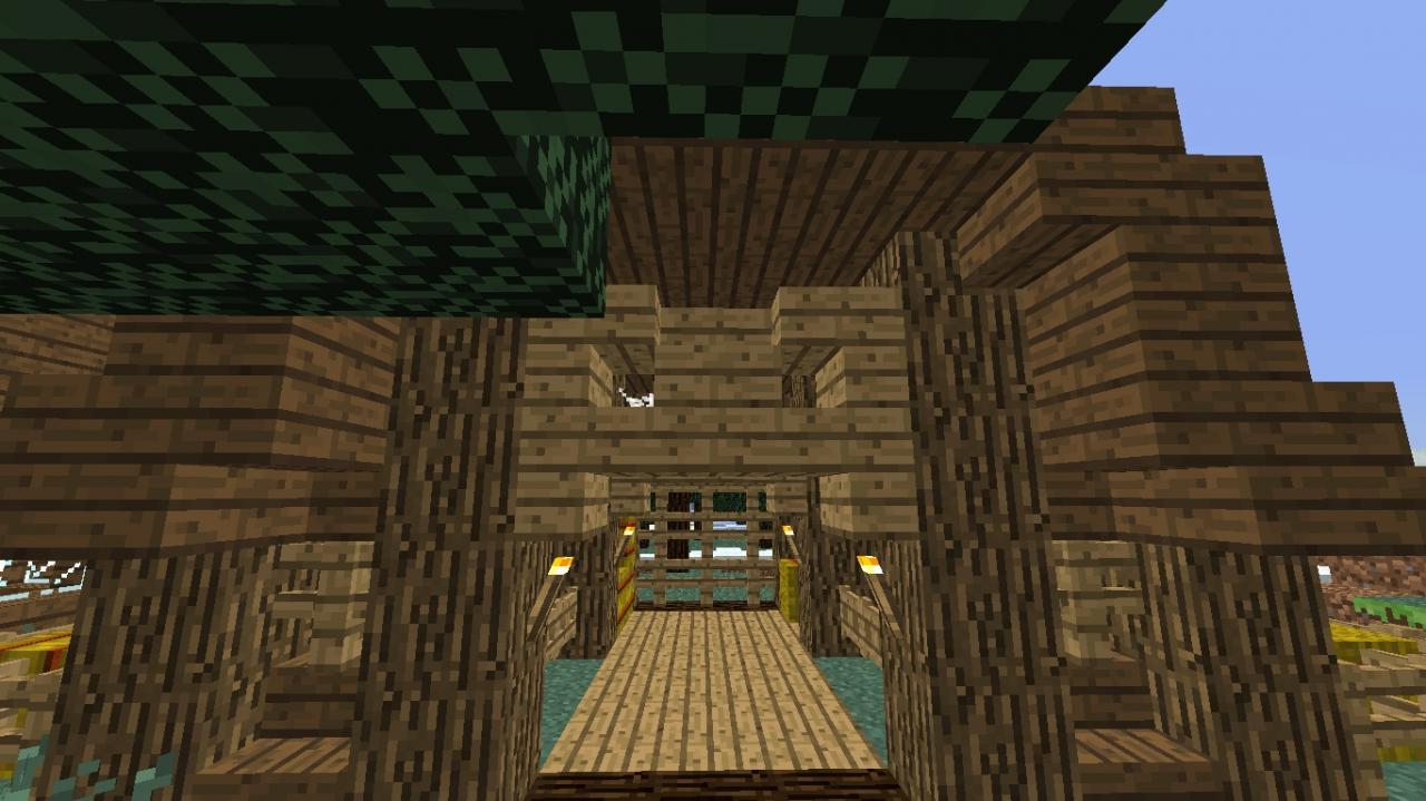 Minecraft Rustic (small) village first rustic build ~~ Minecraft Map