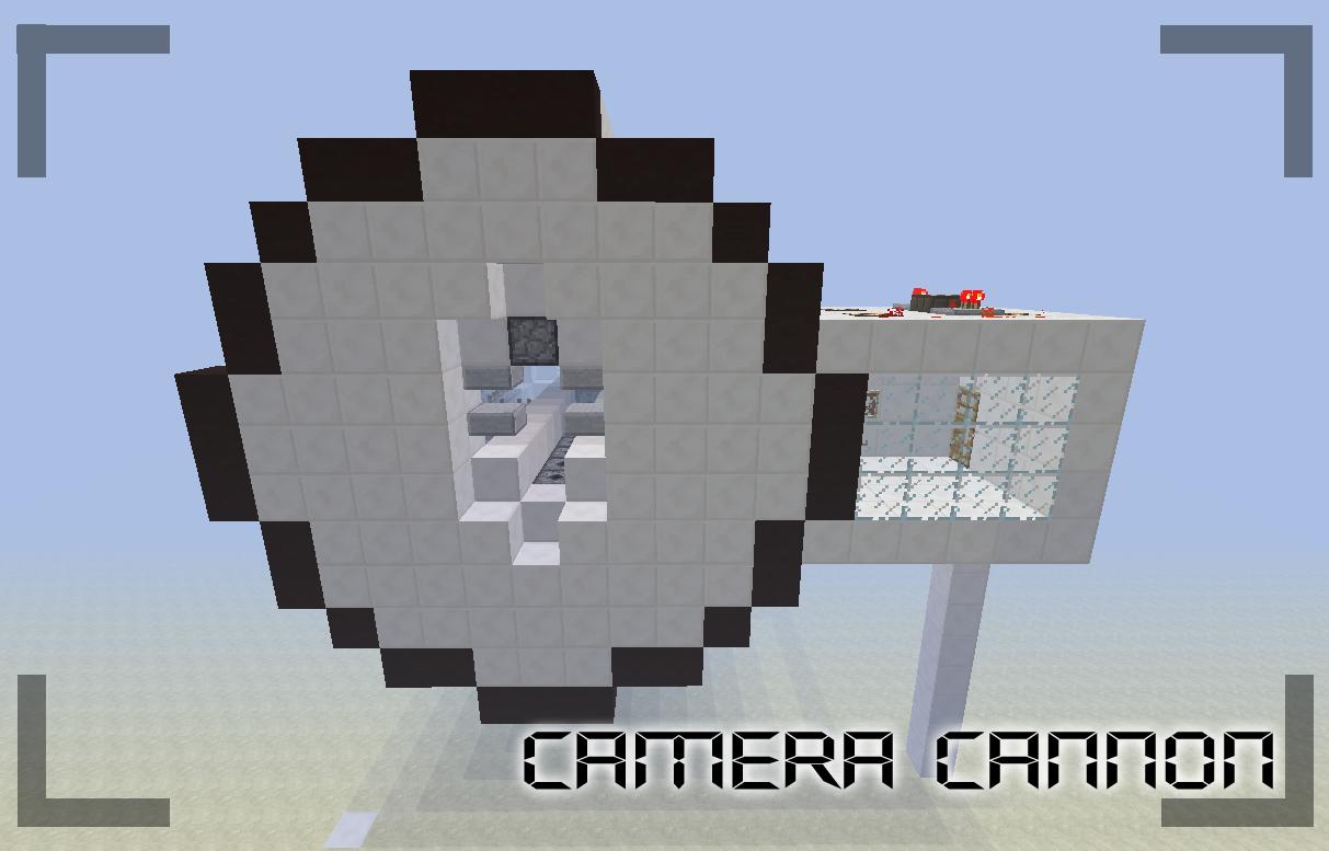 Camera Cannon Minecraft Map