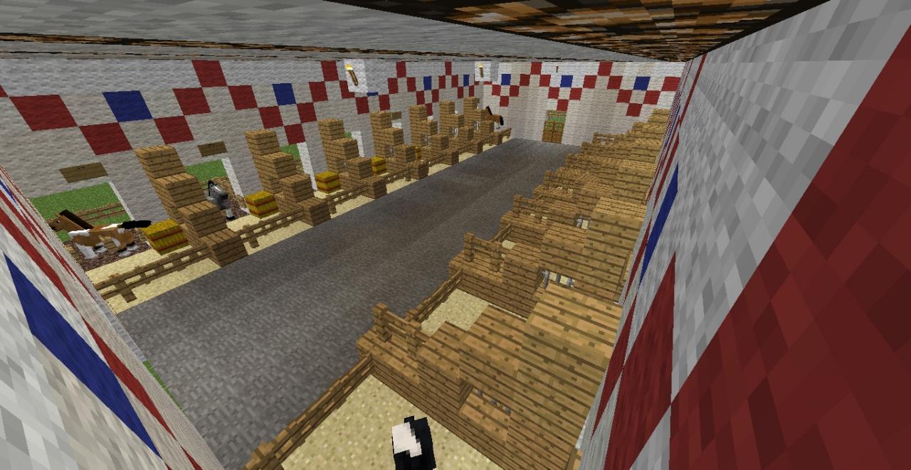 Horse Stables Minecraft Map