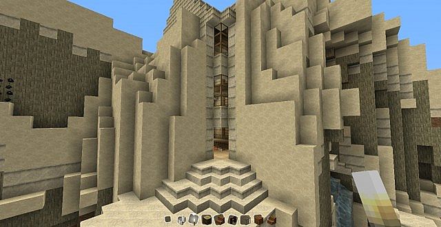 Desert Mountain Tower Minecraft Map
