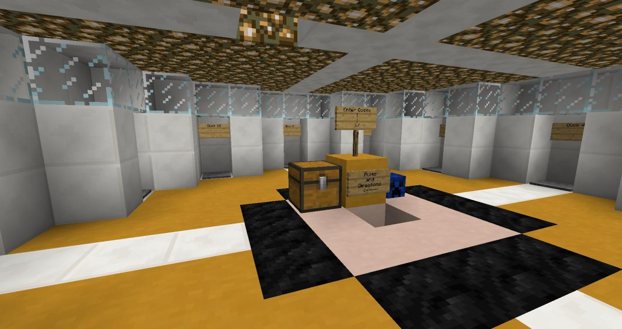 Duck Duck Goose Minigame Minecraft Minecraft Map