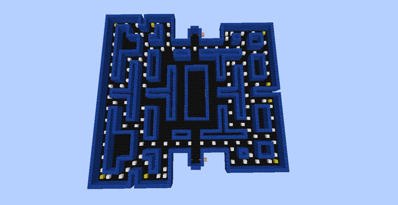 Pac-Man Minecraft Map