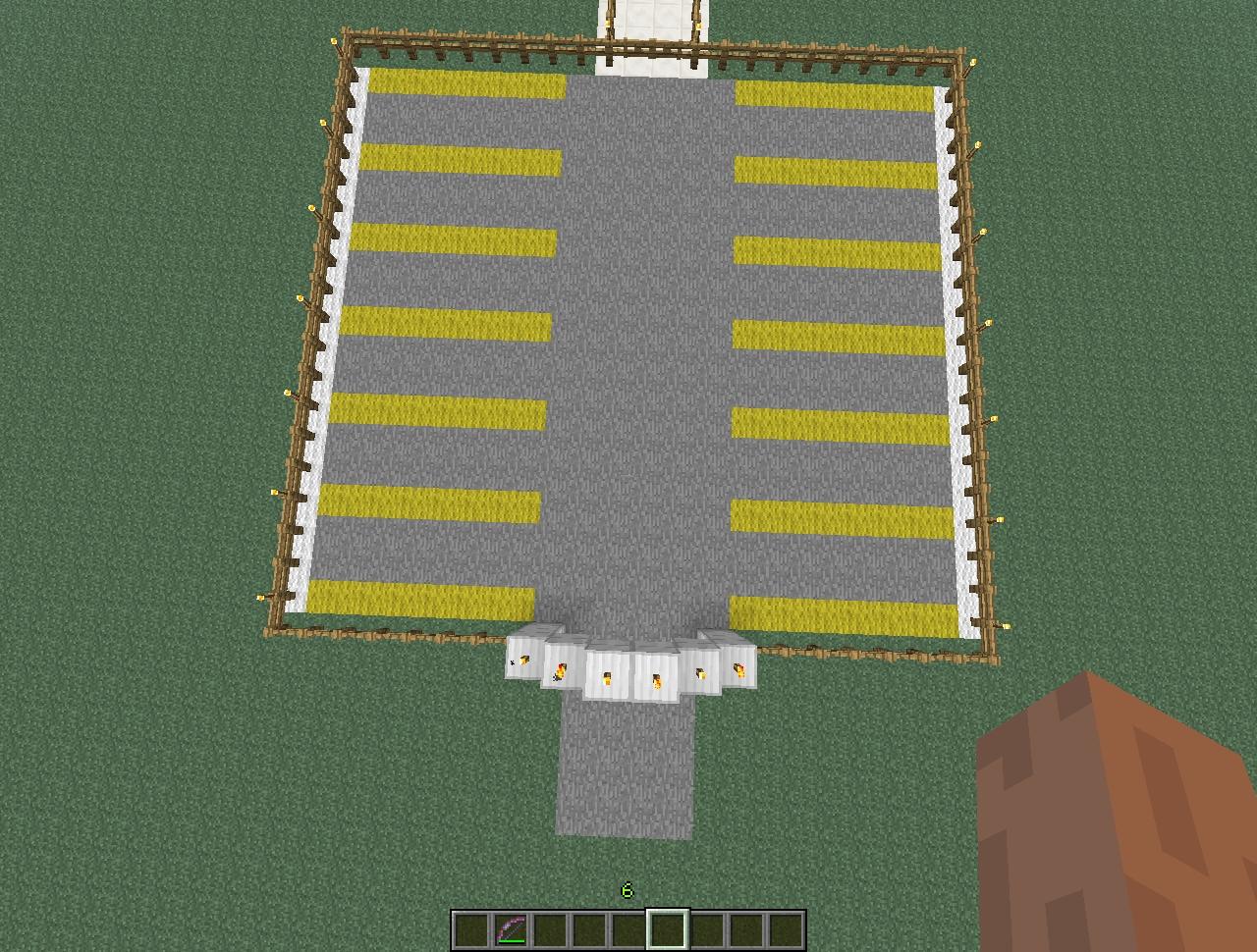 Small promenade park Minecraft Map