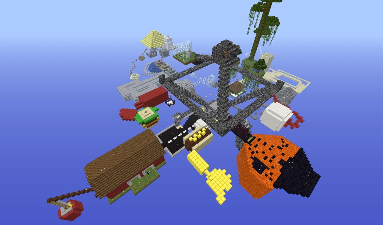 Floating stuff SG Minecraft Map