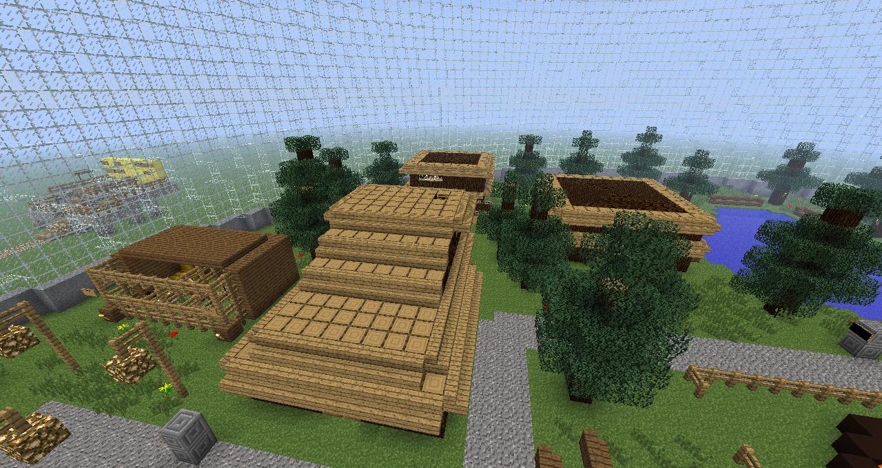 campsite dome for minigames Minecraft Map