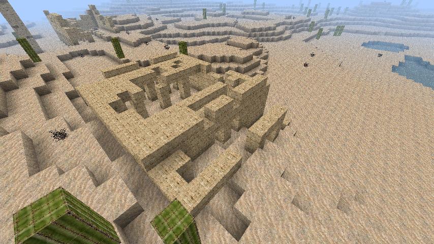 Ancient Temple Ruins Minecraft Map