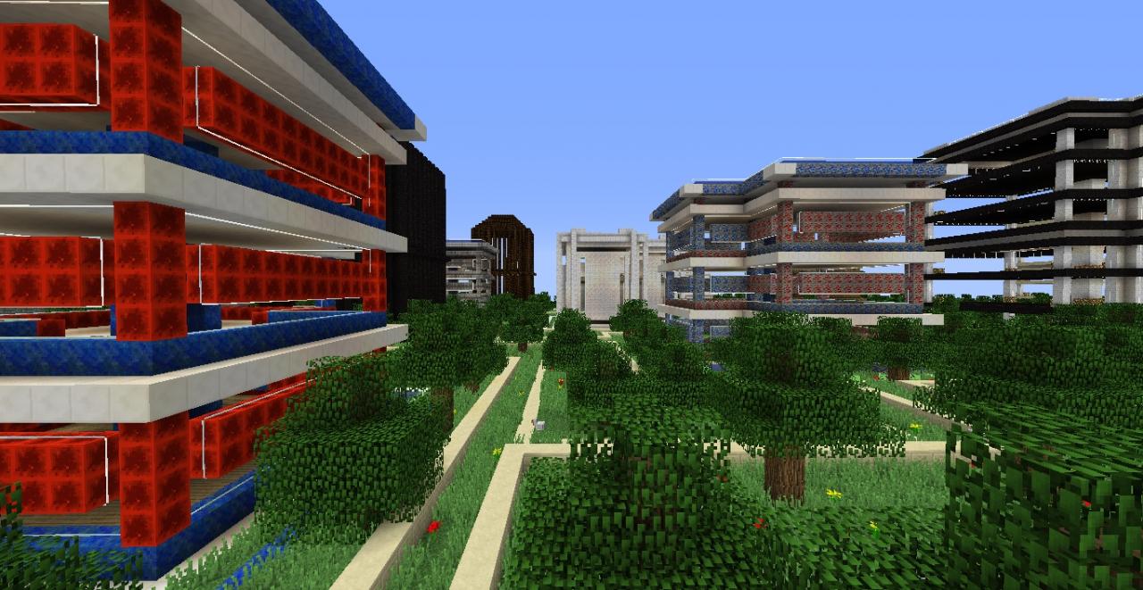 Modern City Minecraft Map