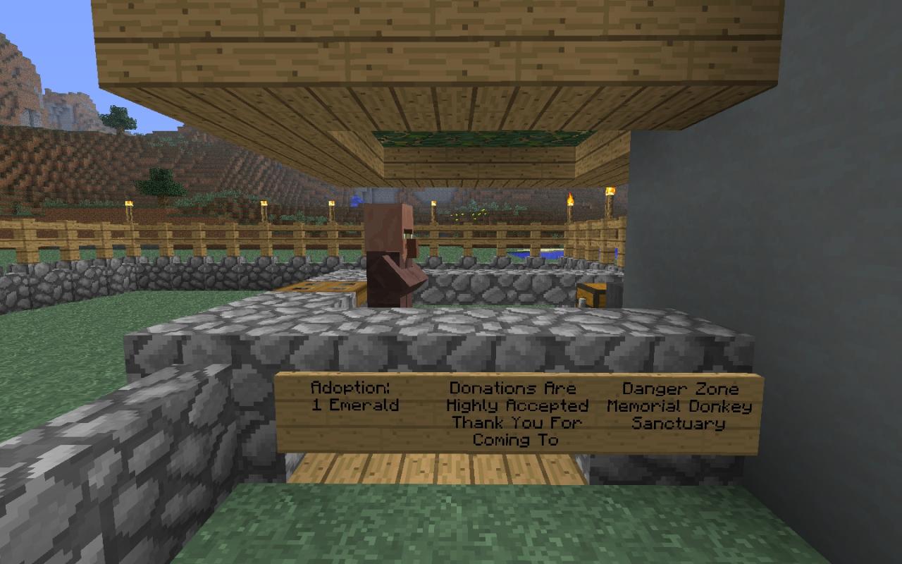 Donkey Sanctuary Minecraft Map