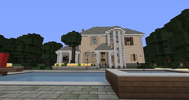 European house - By Olenormann Minecraft Map