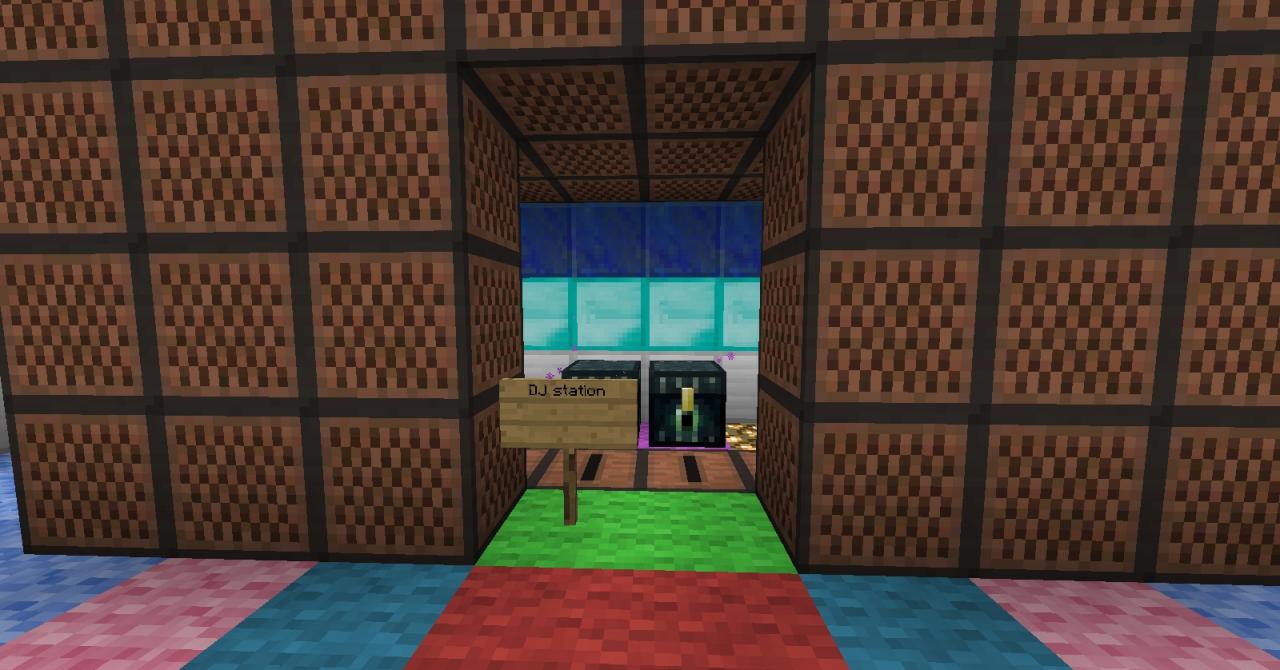 The Dance Club Minecraft Map