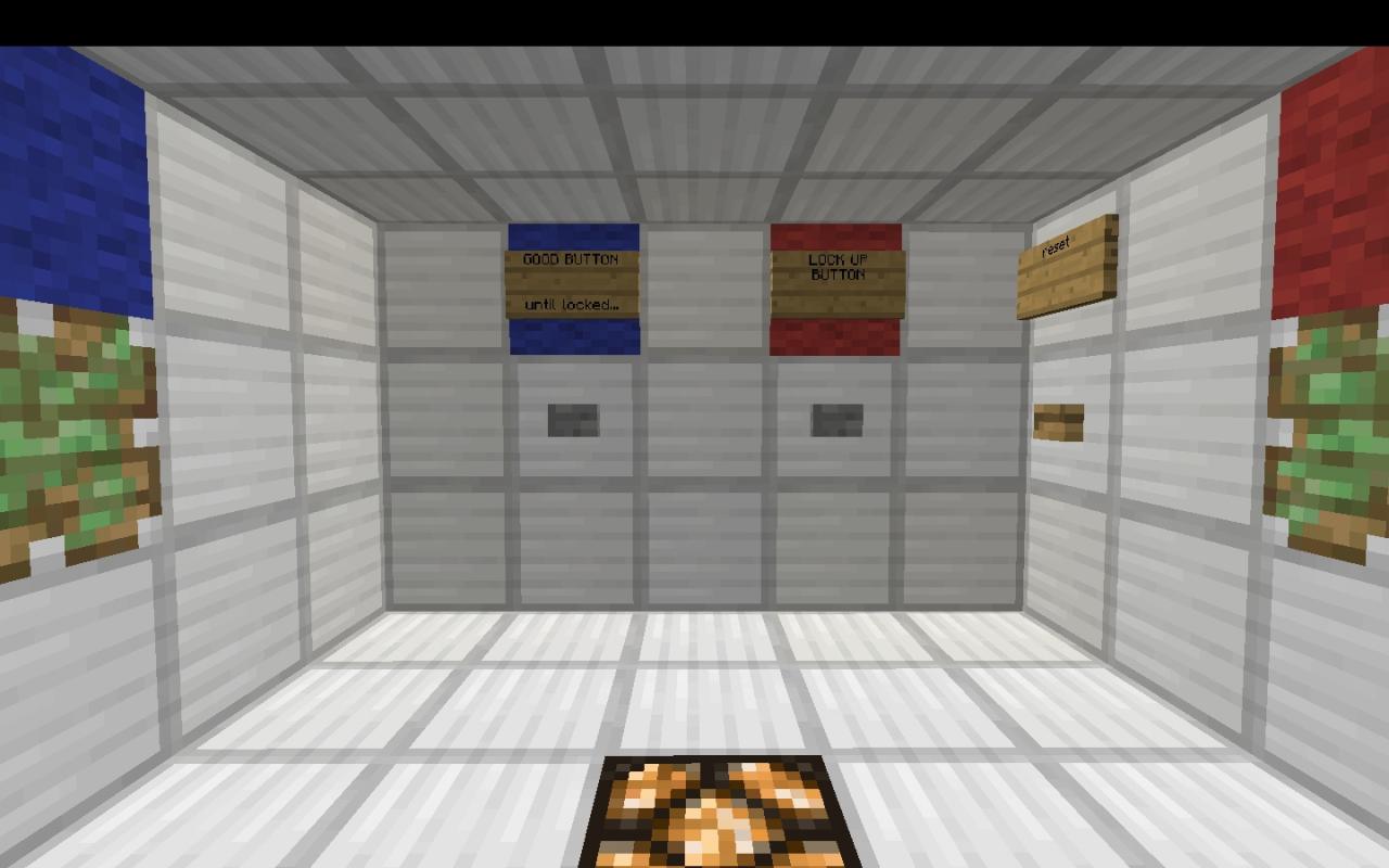 Redstone locking system Minecraft Map