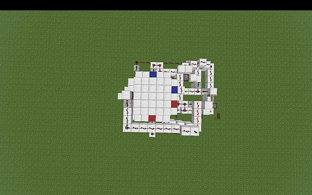 Redstone locking system Minecraft Map