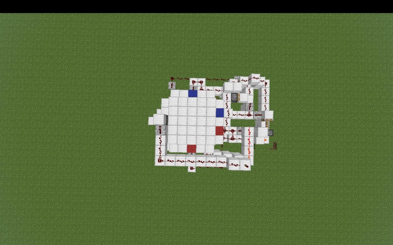 Redstone locking system Minecraft Map